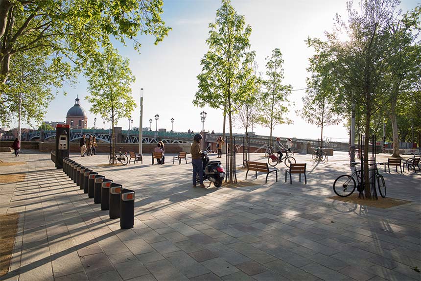 Place Saint-Pierre - Toulouse tournages